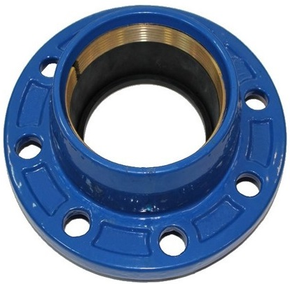 Фланцевый адаптер фиксирующий для ПНД труб Ду 100 PE 110 в Санкт ...